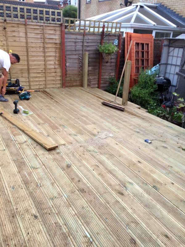 Garden Decking Installer Lancashire & West Lancashire
